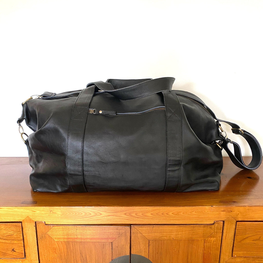 The Mini Maxton Leather Overnighter – Carter The Label